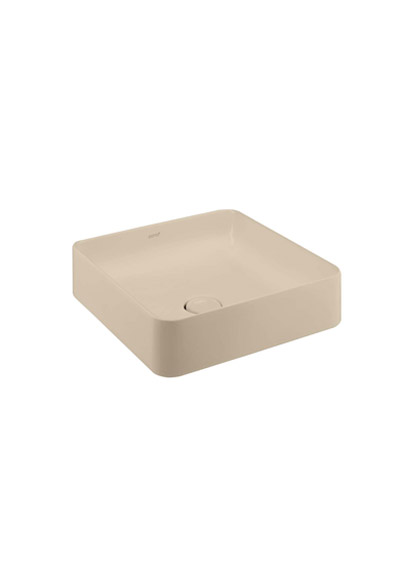 อ่างล้างหน้าวางบนเคาน์เตอร์ COTTO รุ่น SENSATION SQUARE C00341(MIR) สี ...